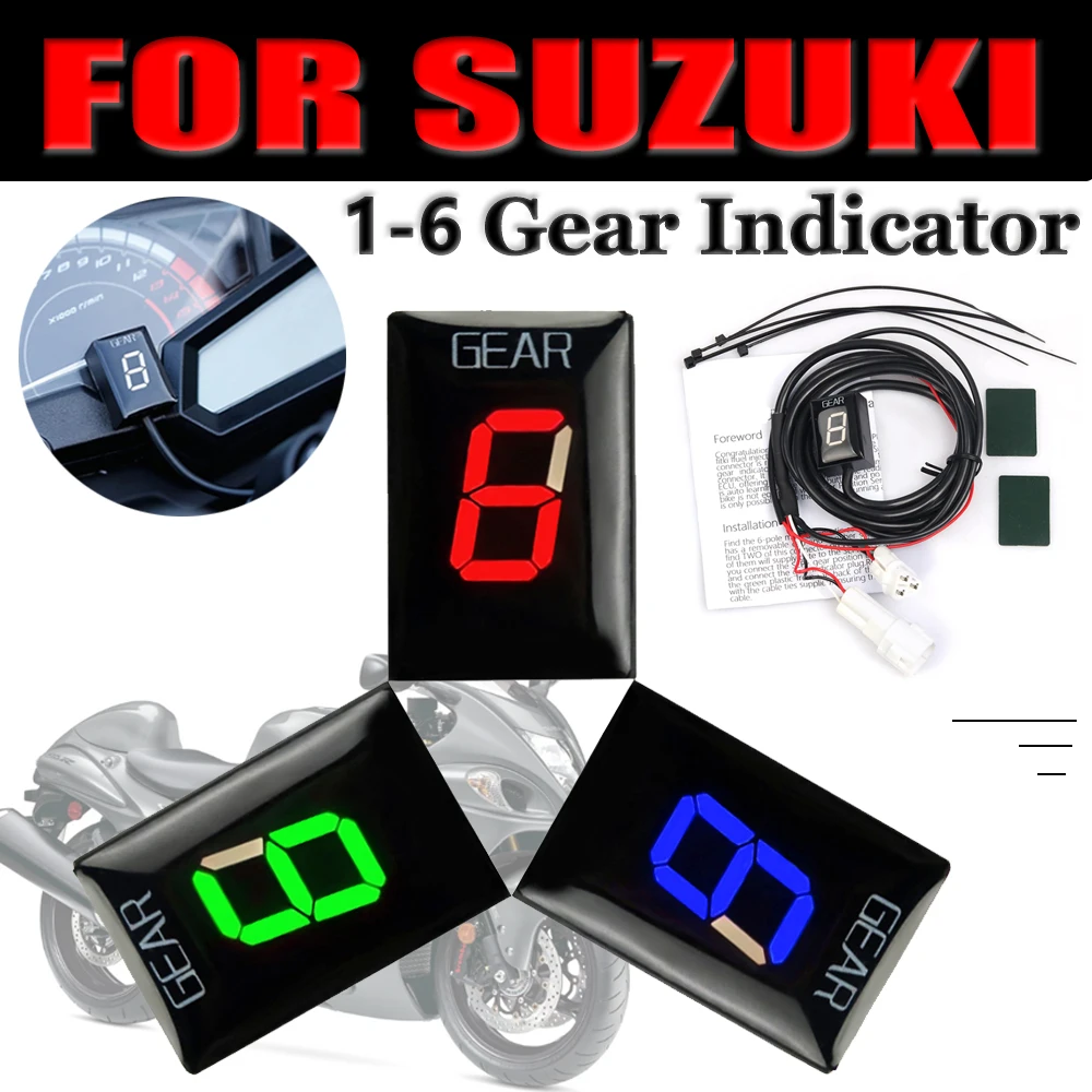 Motorcycle-Gear-Display-Indicator-Meter-For-Suzuki-GSR400-GSR600-GSR750 ...