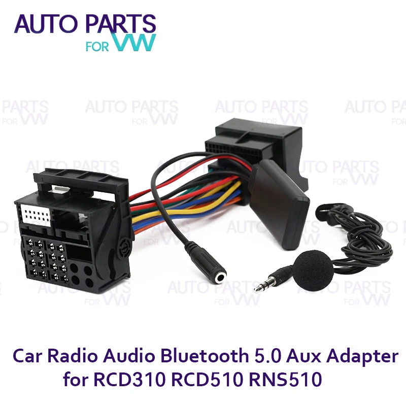 For-Volkswagen-RCD510-RCD310-RNS315-RNS310-MFD2-Bluetooth-5-0-Module ...