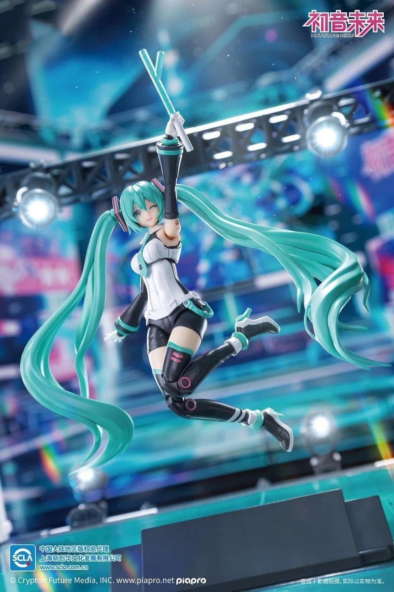 Original Sanseki Hatsune Miku Assembly Sing for the Future Action Figu ...