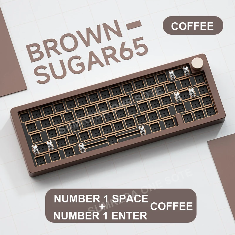 Sugar65-Weikav-Mechanical-Keyboard-Aluminum-Kits-Multifunctional-Knob ...