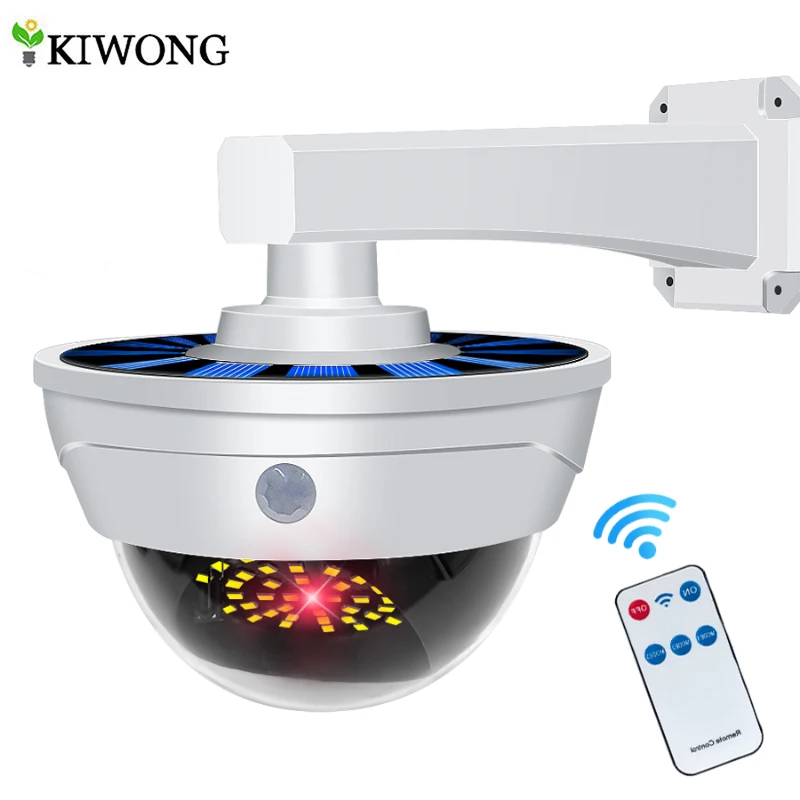 Solar-Powered-Fake-Security-Camera-Shape-Solar-Light-with-PIR-Motion ...