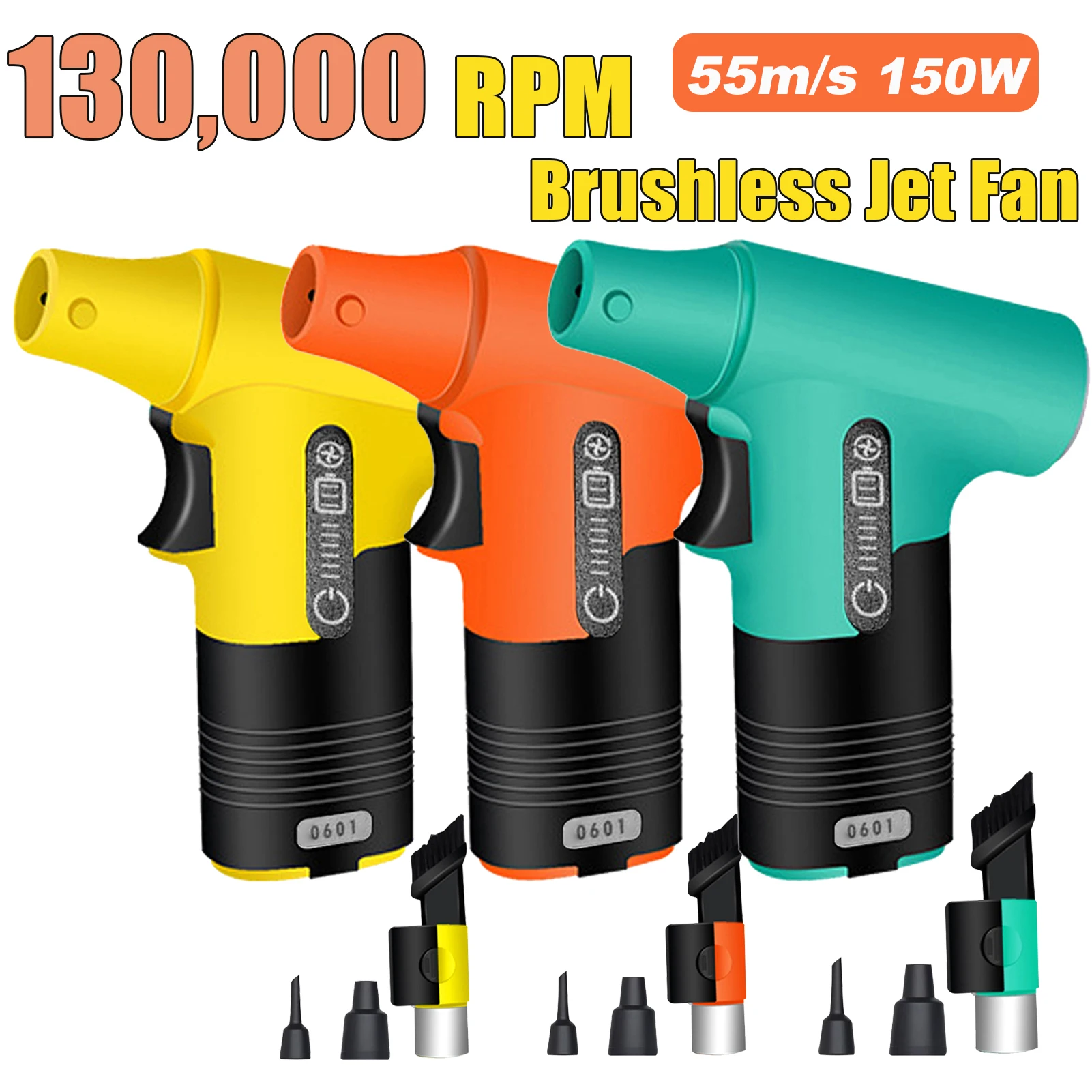 130000RPM-Brushless-Jet-Fan-High-Power-Turbofan-Dust-Blower-Compressed ...