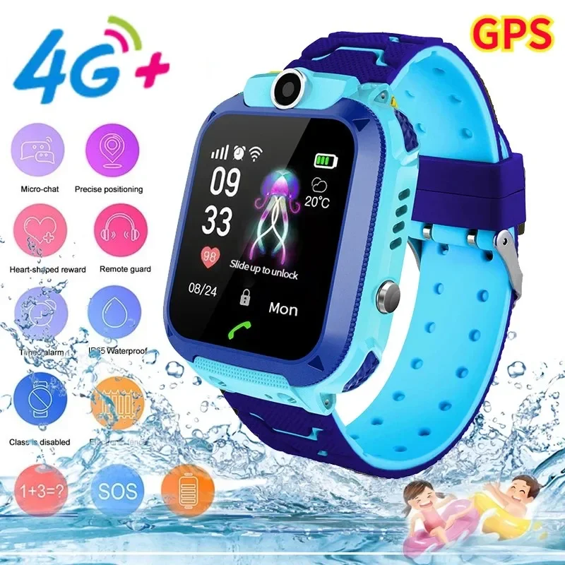 4G-SIM-Card-Anti-lost-Kids-Smartwatch-Boys-and-Girls-Smart-Watch ...