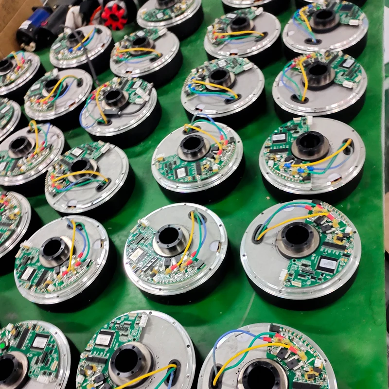 Agricultural machinery steering wheel motor