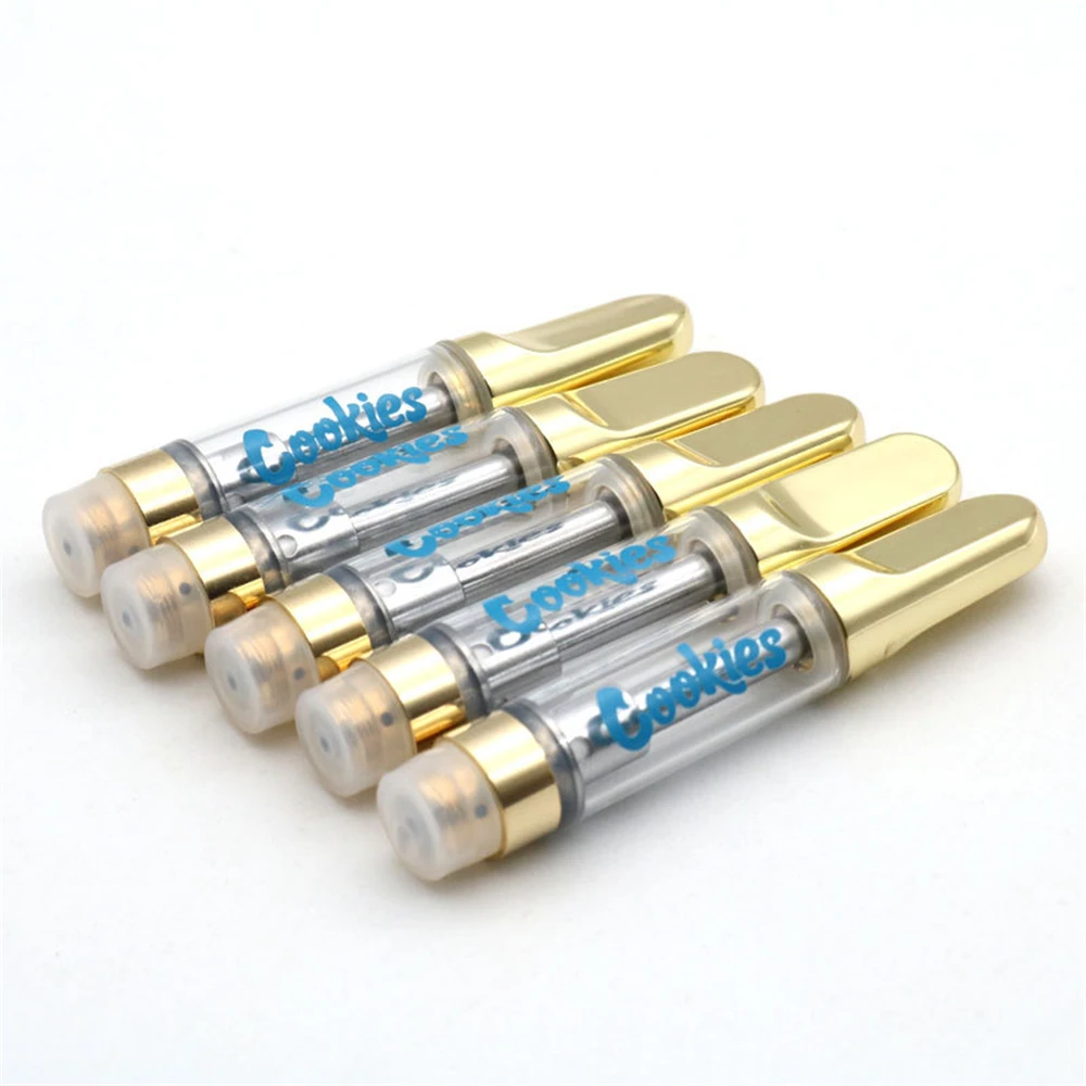 10pcs-E-Cigarette-Cookies-Cartridge-Cart-Vape-Pen-Carts-Glass-Tank ...