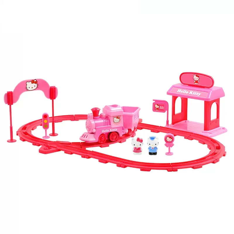 Sanrio Hello Kitty Express Train Railcar Kawaii Cute Anime Figure Dear ...