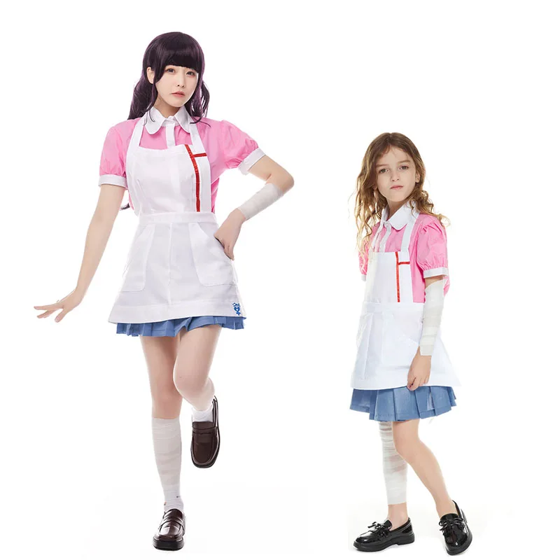 Danganronpa Mikan Tsumiki Cosplay Costume Uniform Dress Outfits ...
