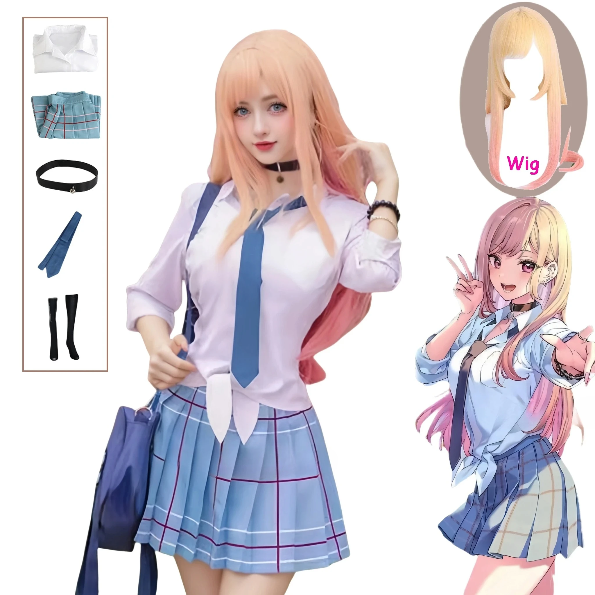Kitagawa Marin Cosplay Anime My Dress Up Darling Kitagawa Marin Cosplay ...