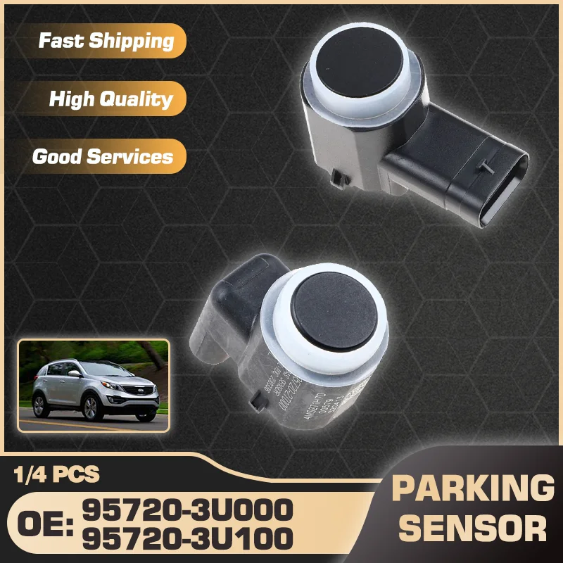 For Kia Sportage MK3 SL 2010 2011 2012 2013 2014 2015 1/4PCS Reverse ...