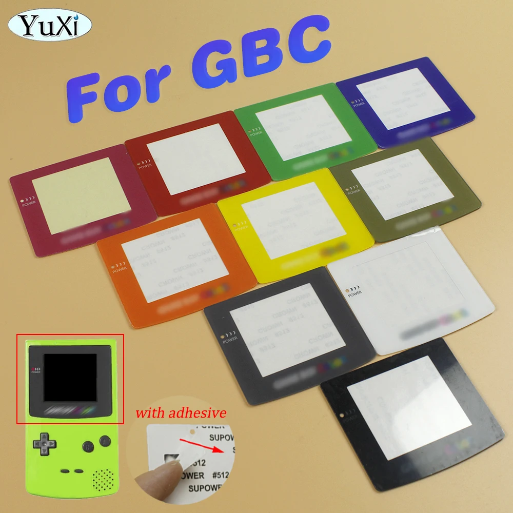 1Pcs-LCD-Screen-Lens-For-Gameboy-Colors-GBC-Plastic-Glass-Protective ...