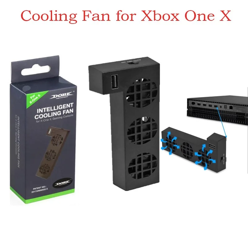 Ventilador-de-refrigera-o-para-Xbox-One-X-Console-Externo-3-F-s-USB ...