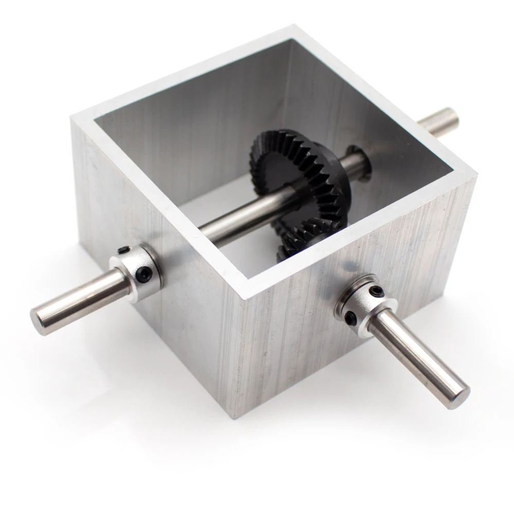 Right-Angle-Drive-Bevel-GearBox-1-2-Micro-90-Reversing-Mechanical-Angle ...