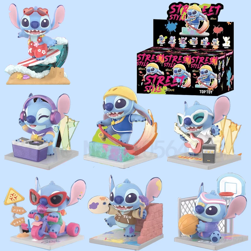 2024-Genuine-Disney-Stitch-Blind-Box-Q-Version-Dynamic-Street-Series ...