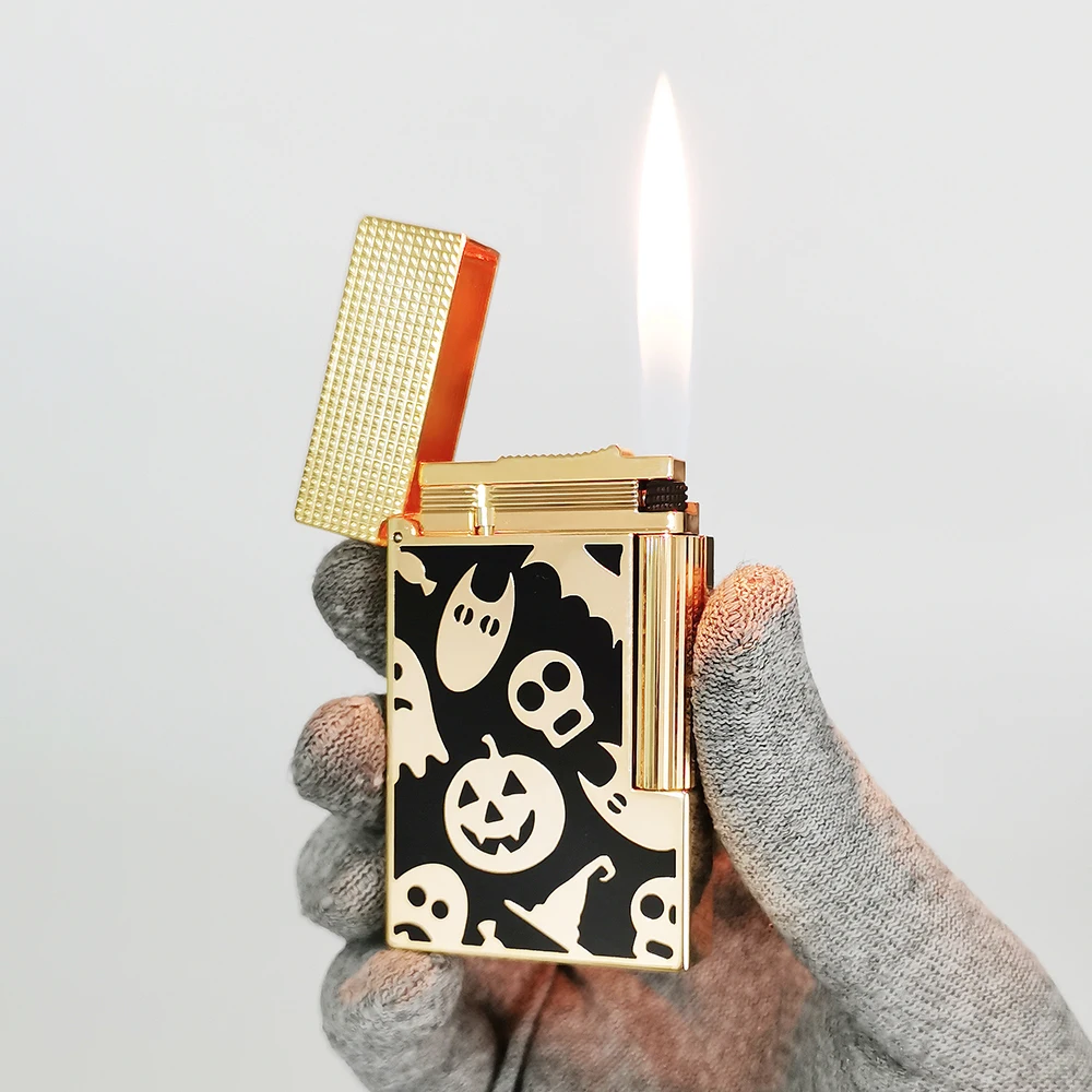 Halloween Dunant Lighters Refillable Gas Butane Smoking Cigarette Tools ...