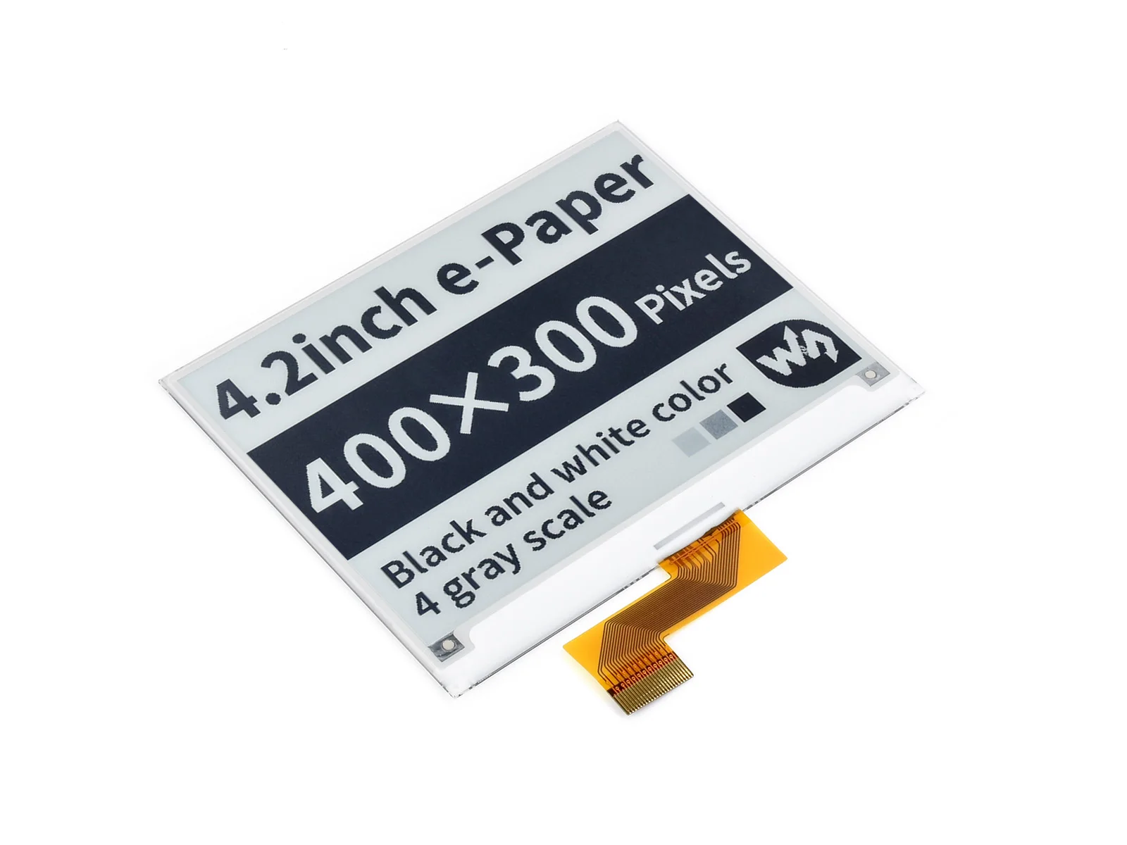 Waveshare-e-paper-4-2inch-E-Ink-raw-display-Black-White-Two-color-SPI ...