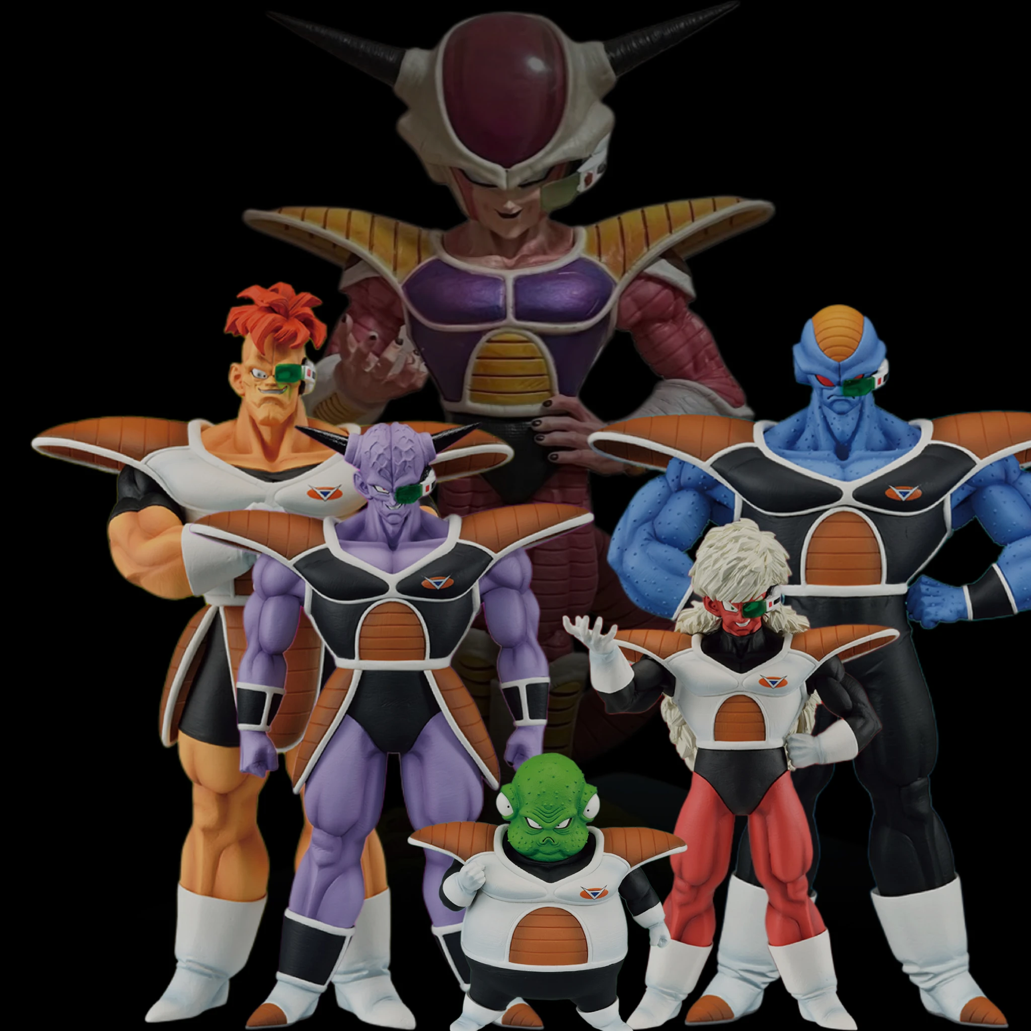 Figura-de-la-fuerza-de-Dragon-Ball-Z-Ginyu-Jeice-Ginyu-Guldo-Recoom ...
