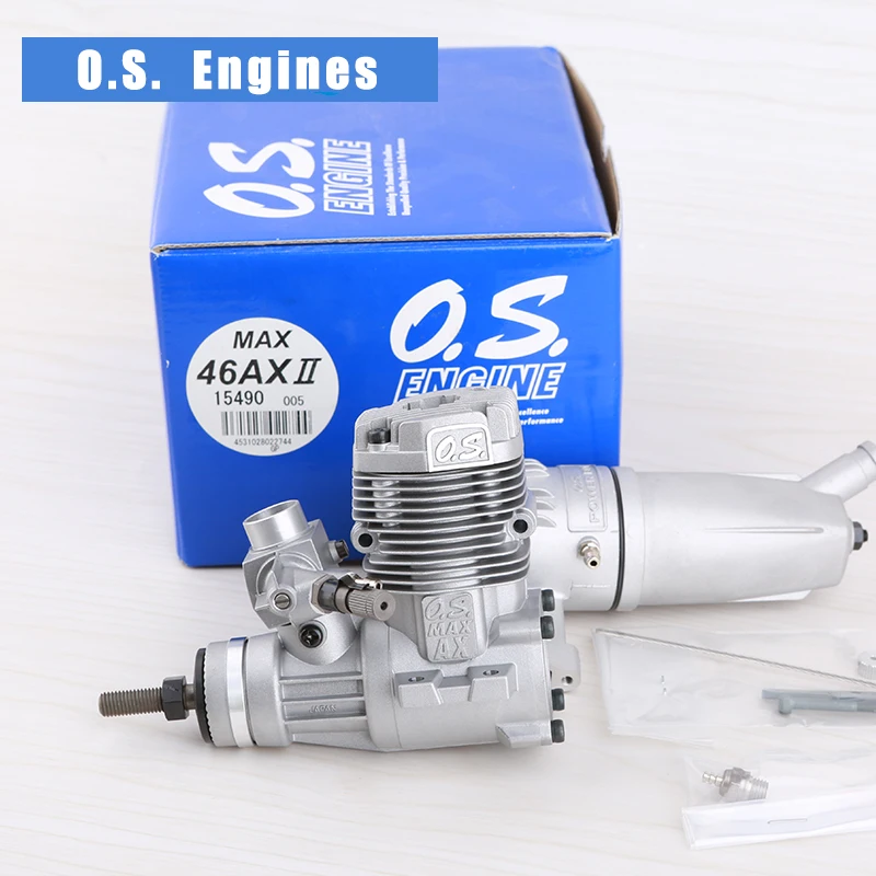 OS-Engines-Glow-Engine-com-Silenciador-46AXII-ABL-Avi-o-46-46AX ...
