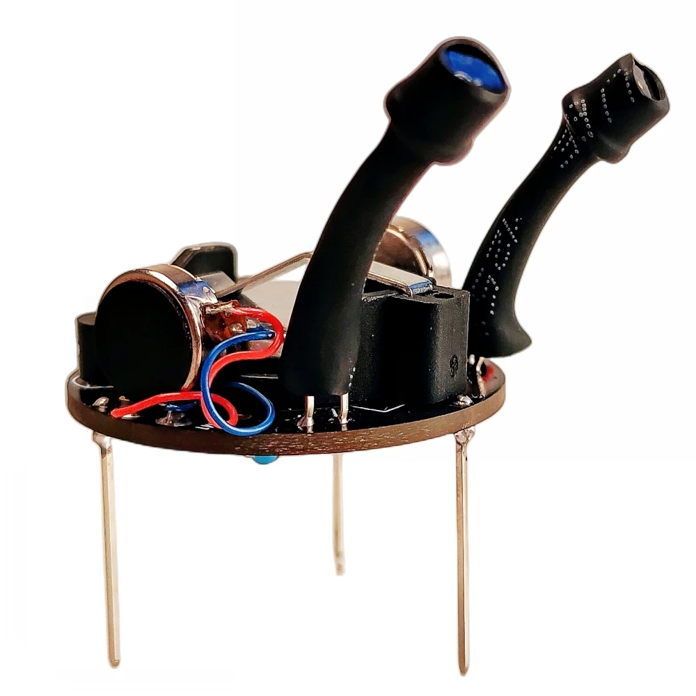 Beginner-Learn-To-Solder-Fun-Kids-Kit-Small-Mobile-Robot-Light-Chaser ...