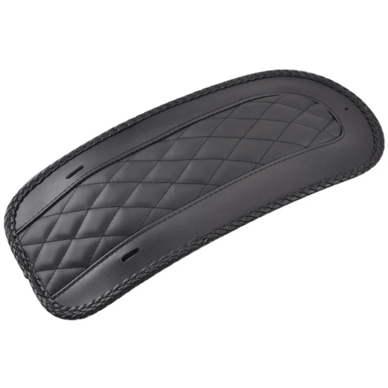 Motorcycle-Leather-Rear-Fender-Bib-Solo-Seat-Fits-For-Touring-Electra ...