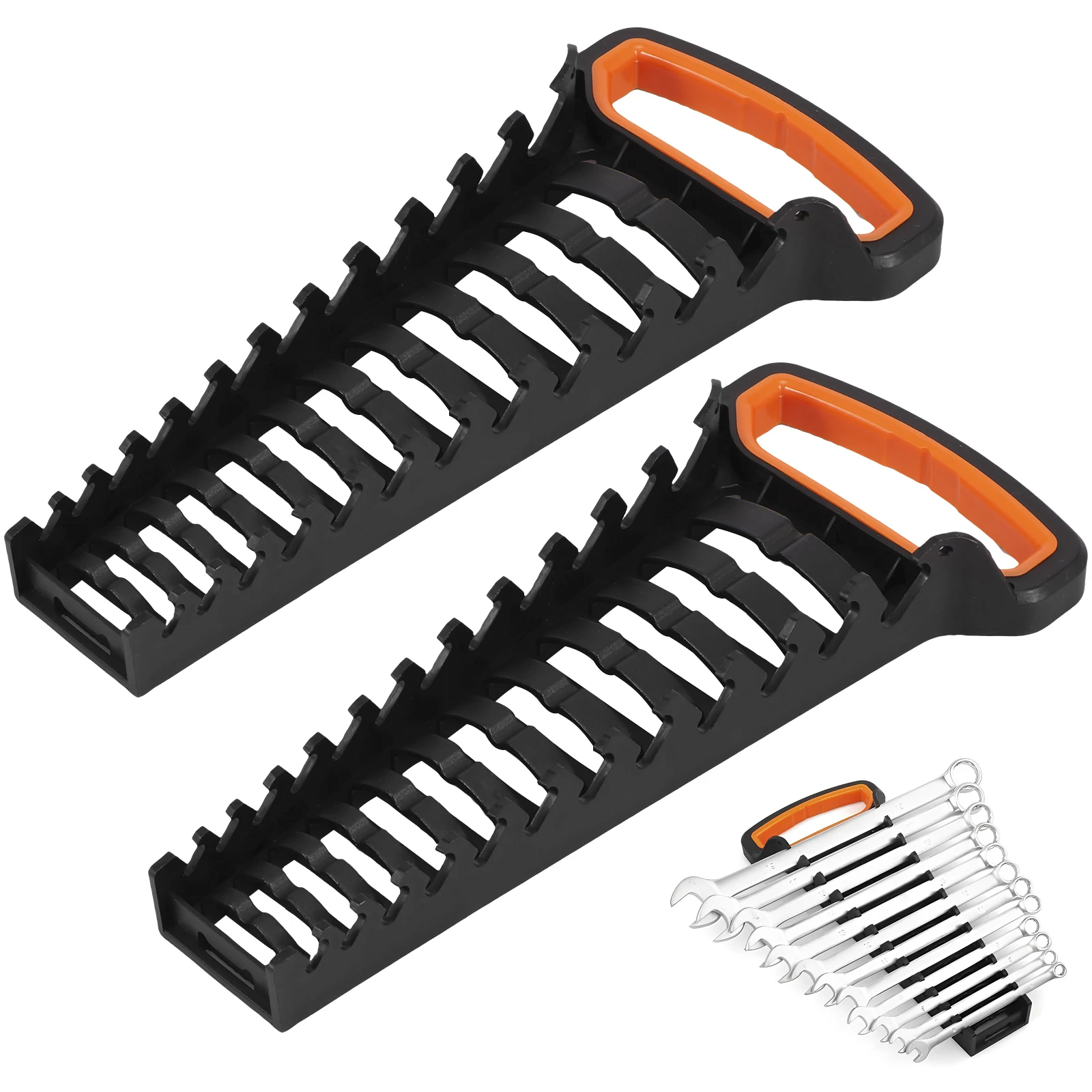 2Pcs-Wrench-Organizer-Tray-Tool-Socket-Wrenches-Hand-Tools-8mm-19mm ...