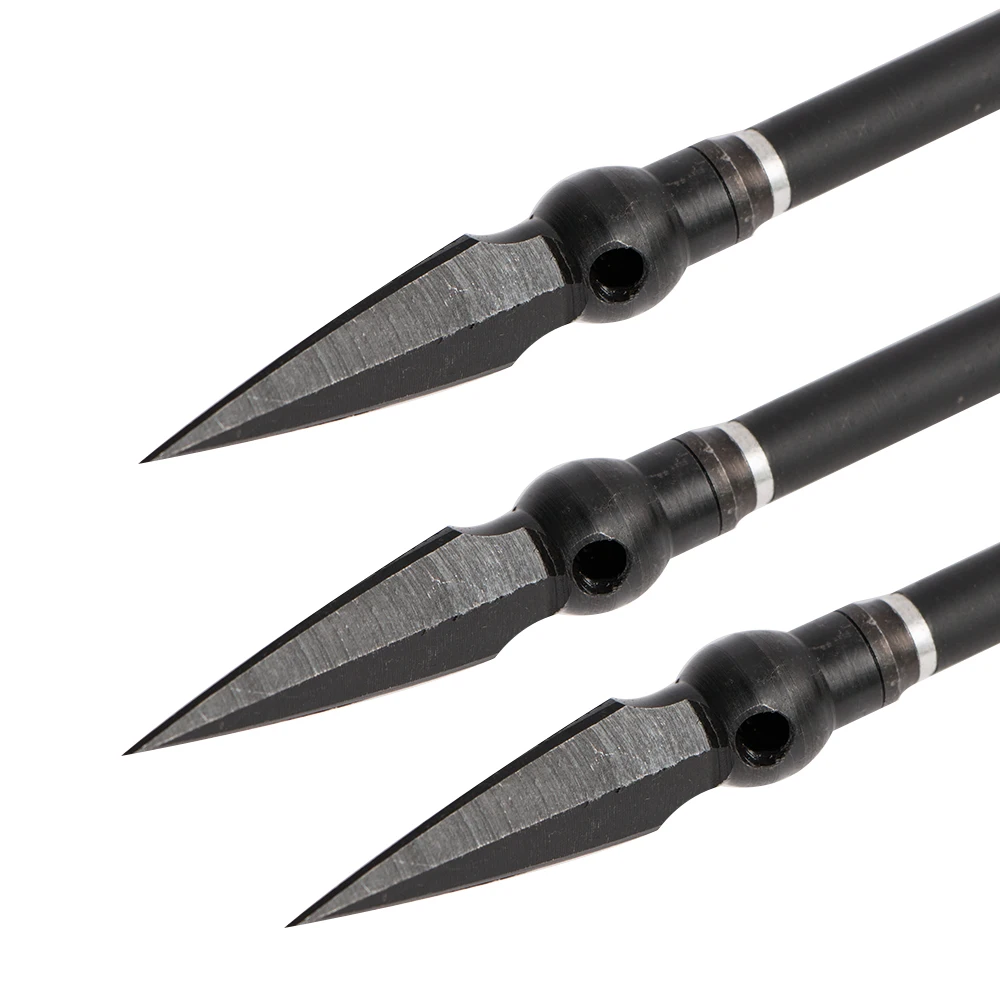 6-12pcs-High-Carbon-Steel-Arrow-Head-Broadhead-Tips-Arrow-Point-Archery ...