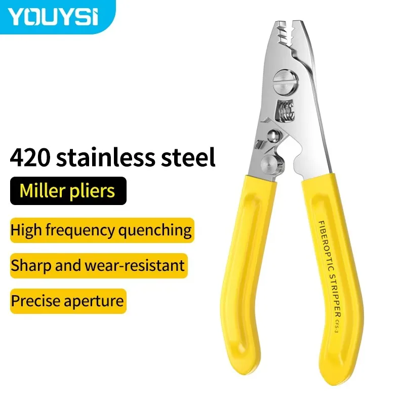 YOUYSI-3-port-fiber-miller-pliers-Fiber-stripper-Leather-cable-stripper ...