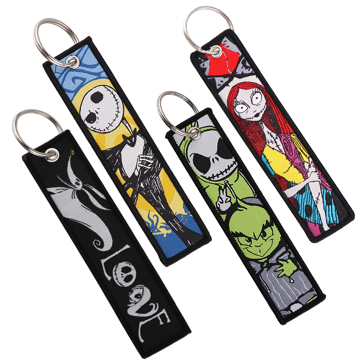 Halloween-Skull-Keychain-for-Motorcycles-Cars-Key-Fobs-Horror-Movie-Key ...