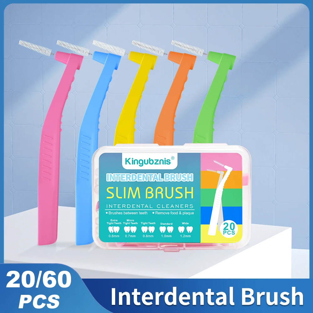Kingubznis 20/60pcs/lot Orthodontics Braces Interdental Brush Clean ...