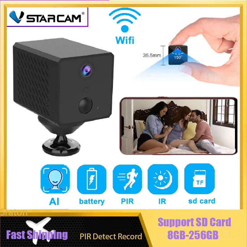 Vstarcam 1080p Mini Camera Cb71cb73 Rechargeable Battery Ip Camera ...