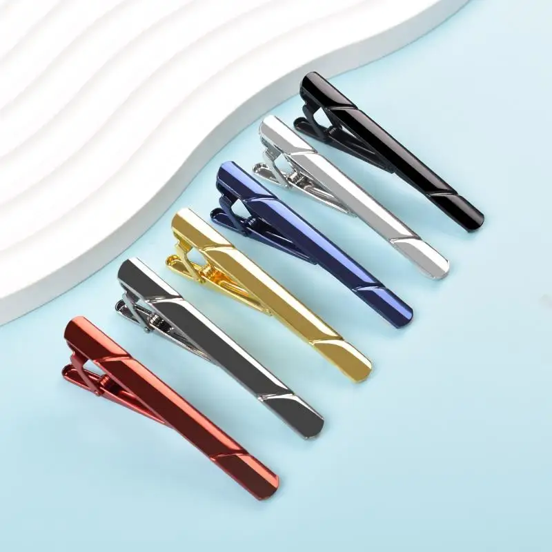 Man Classic 14K Copper Tie Clip Simplicity Suit Tie Clip Lapel Jewelry ...