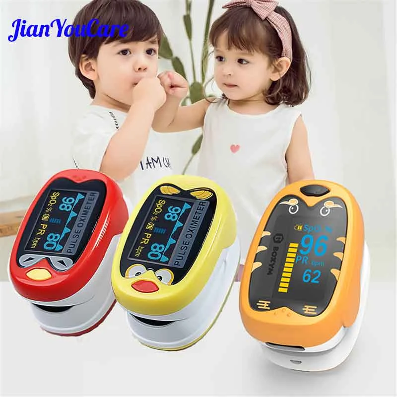 JianYouCare Baby Finger Pulse Oximeter Pediatric Child kids oximetro ...
