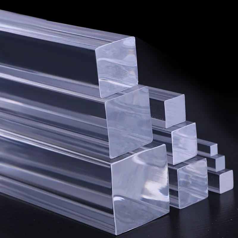 8mm-to-30mm-Transparent-Square-Acrylic-Stick-Solid-Pin-Industry-PMMA ...