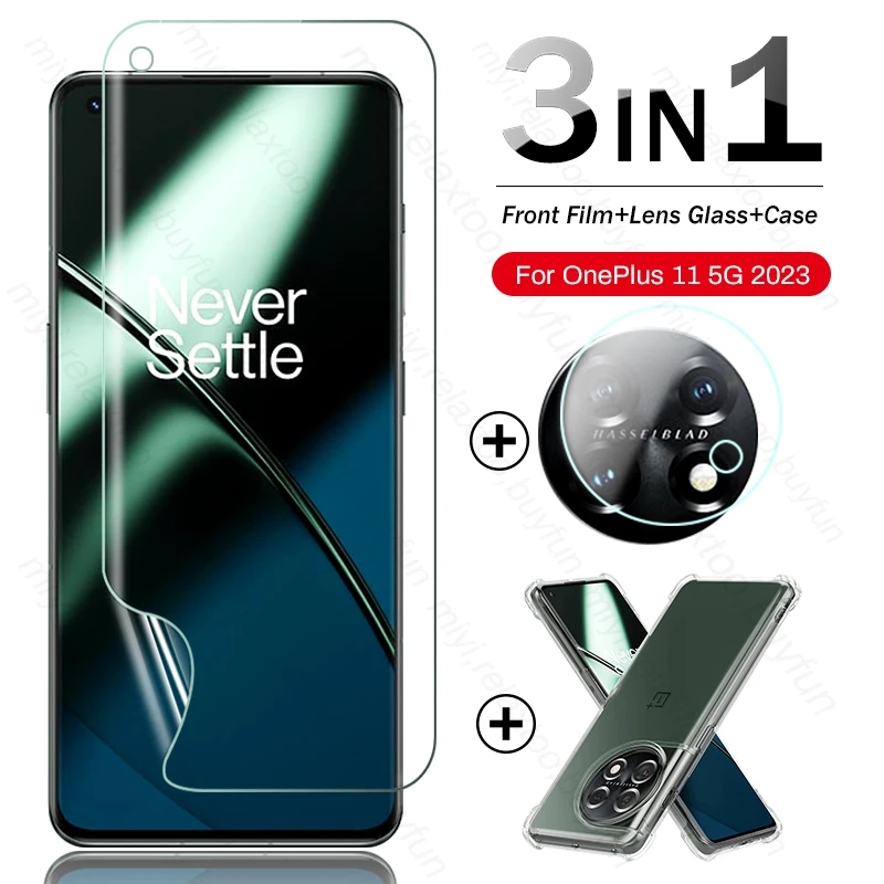 Pel-cula-de-hidrogel-3To1-para-OnePlus-11-5G-funda-de-vidrio-para-c ...