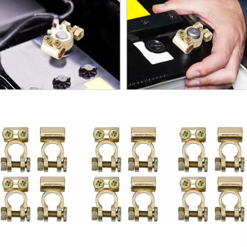 12V Leisure Battery Terminals Connectors Clamps Car Van Caravan ...