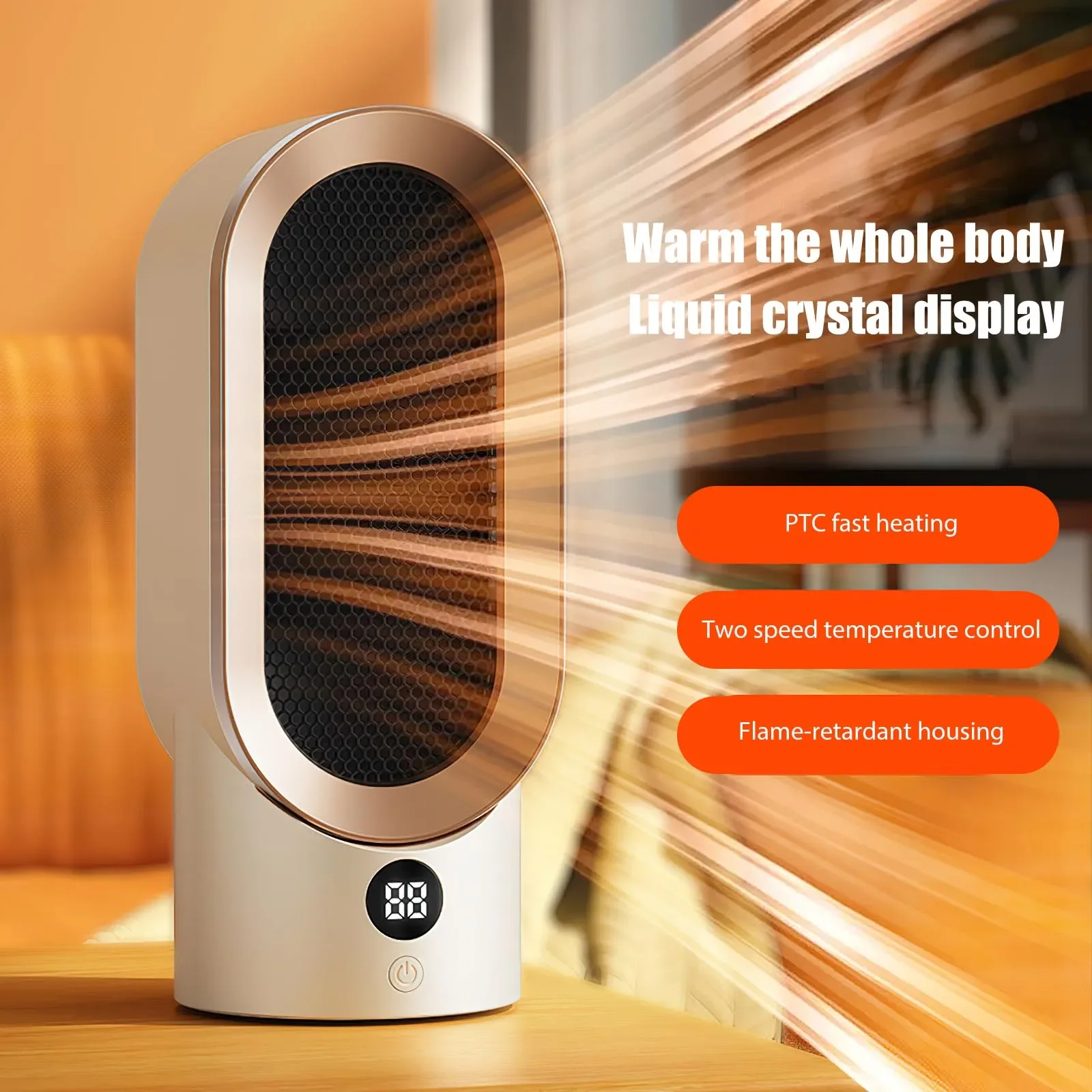 Electric-Mini-Fan-Heater-Warm-Blower-Portable-Desktop-Household-Wall ...