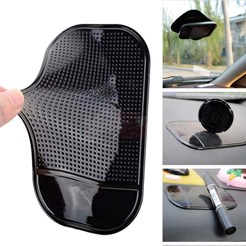 Rubber Electronic Devices Organizer | Car Phone Holder Adhesive Mat ...