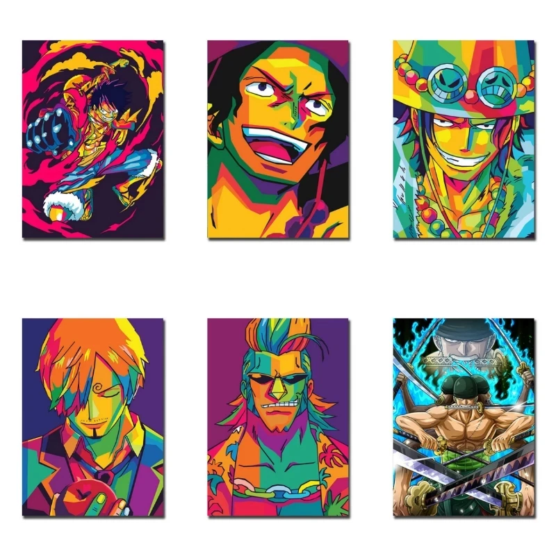 5D DIY Diamond Painting Kit Diamond Art Rhinestone Mosaic Classic Anime ...