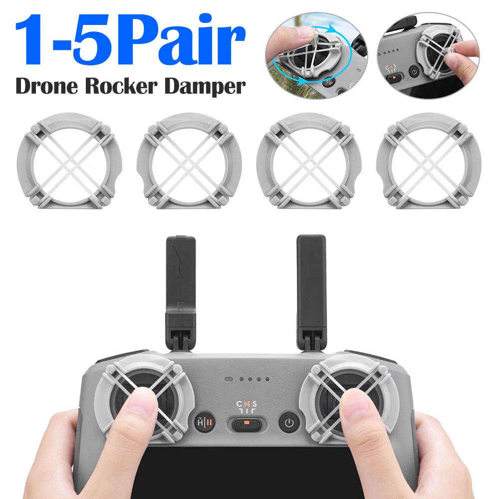 1-5Pair-Drone-Rocker-Damper-Control-Speed-Yaw-Rubber-Rope-Joystick ...