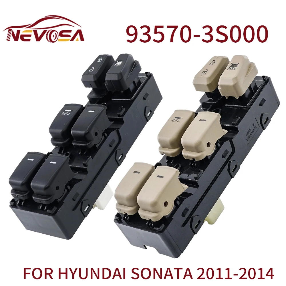 93570-3S000-For-Hyundai-Sonata-2011-2014-Auto-Power-Window-Switch ...