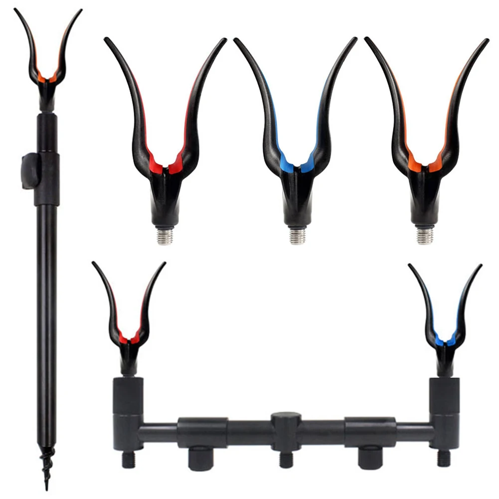 Carp-Fishing-Rod-Rest-Head-ABS-PVC-Fishing-Rod-Holder-Rod-Grips-Rest ...