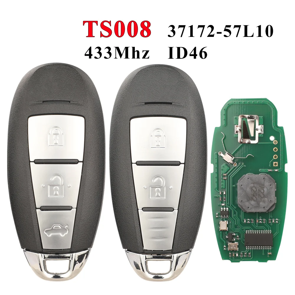 jingyuqin-TS008-Smart-Car-Key-For-Suzuki-Swift-Kizashi-2010-2018-2 ...