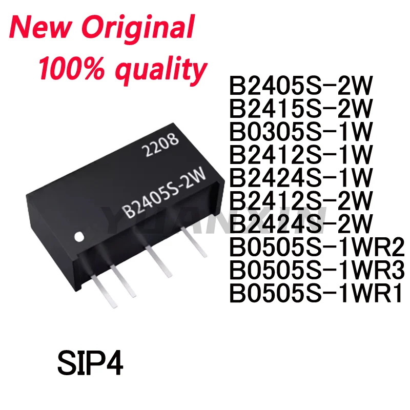 5/PCS NEW B2405S-2W B2415S-2W B0305S-1W B2412S-1W B2424S-1W B2412S-2W ...