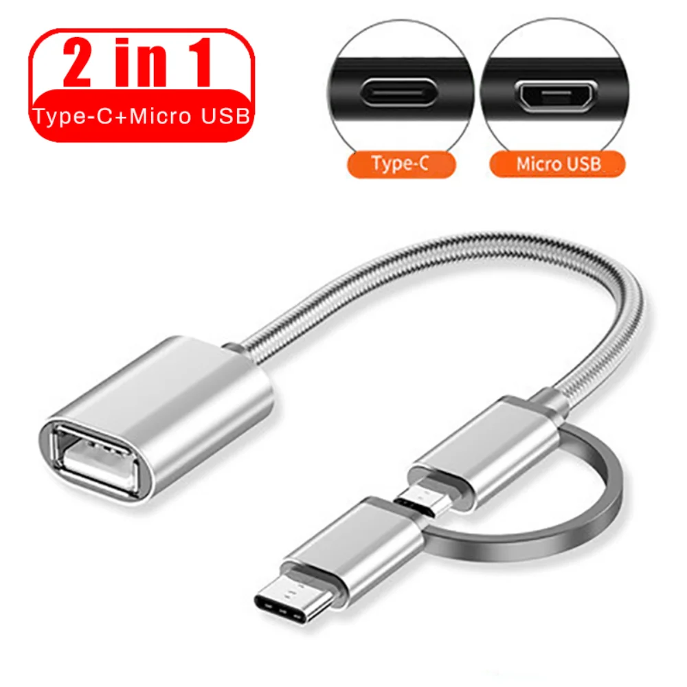 Tipo c para usb otg adaptador cabo usb micro usb macho para usb fêmea adaptador de cabo otg ...