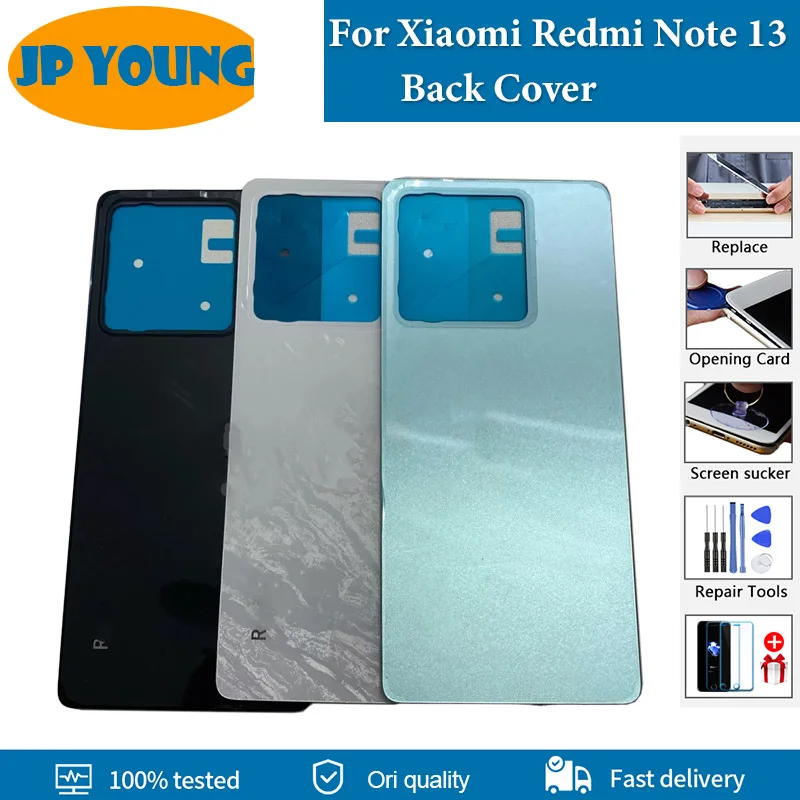 AAA-quality-Back-Cover-For-Xiaomi-Redmi-Note-13-Back-Battery-Cover-Rear ...