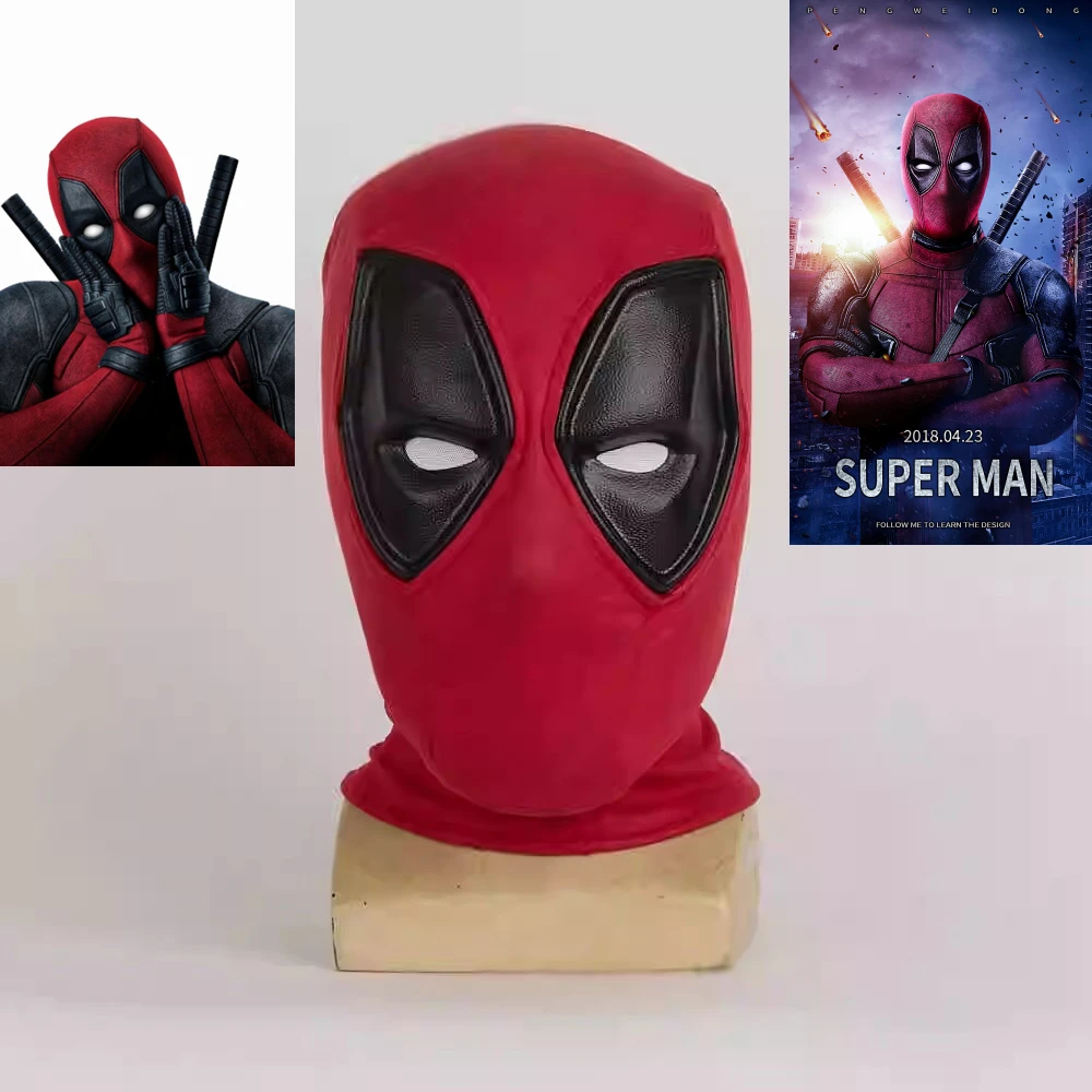 New-Deadpool-Wolverine-Superhero-Cosplay-Mask-Wade-Winston-Wilson ...