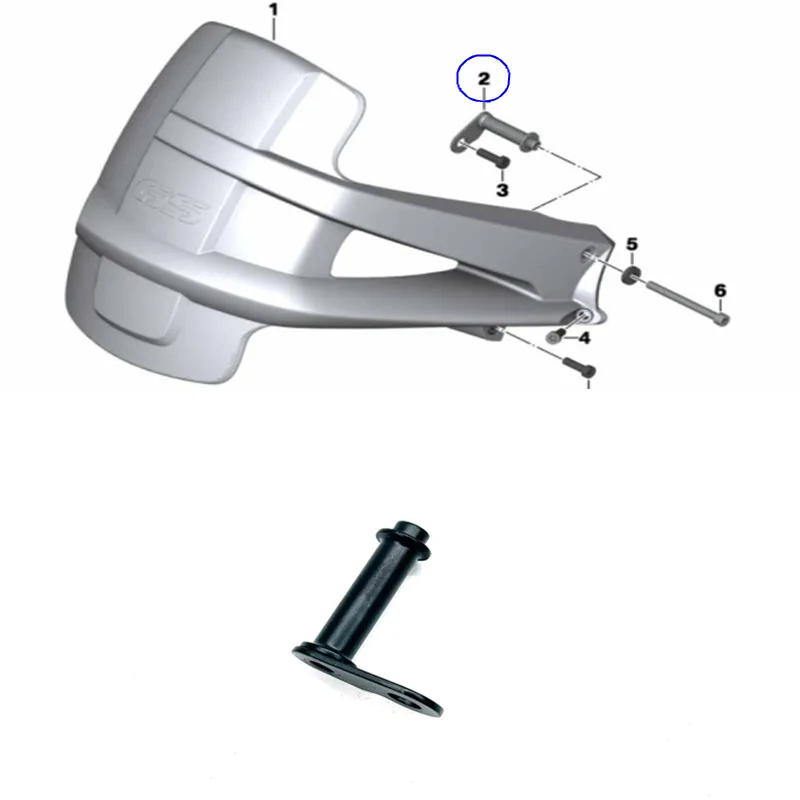 Rear-fender-fixing-bracket-For-BMW-R1200GS-ADV-2003-2004-2005-2006-2007 ...