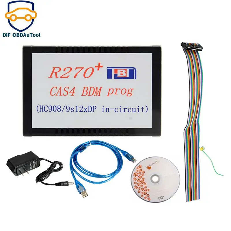 R270+ CAS4 BDM Programmer For BMW R270 CAS4 For BMW Key Prog Professional R270 V1.20 BDM ...