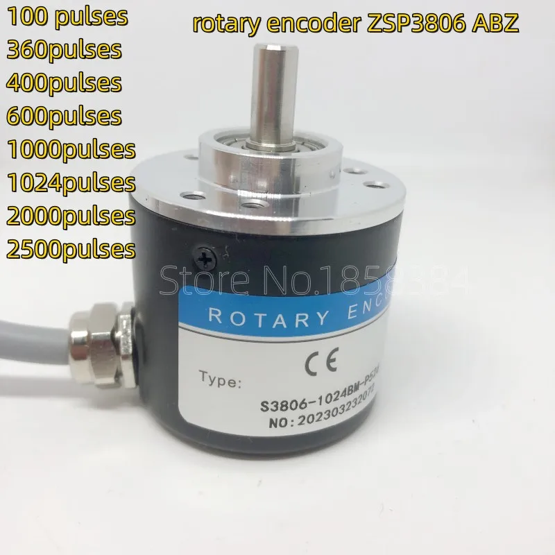 Incremental-Photoelectric-Rotary-Encoder-ZSP3806-ABZ-100-2500-Pulse ...
