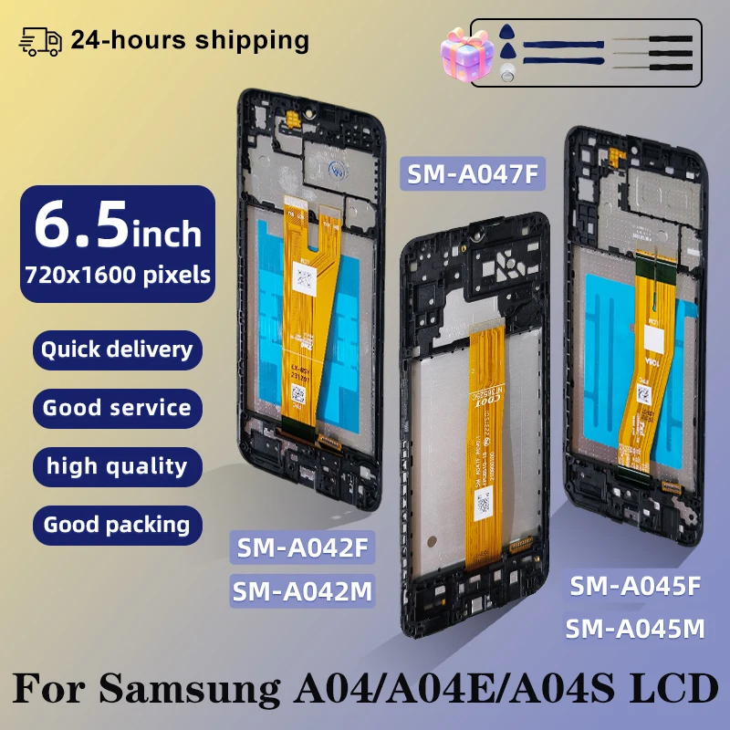 OEM LCD For Samsung Galaxy A04 LCD A045 Display A04S LCD A047 Touch ...