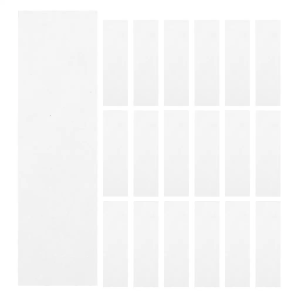 100 Pcs Absorbent Paper Face Wax Strips Microscope Chromatography ...